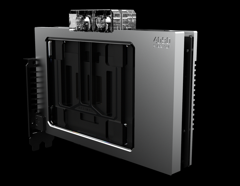 Signature 4090 Strix/TUF GPU Waterblock - Optimus Water Cooling