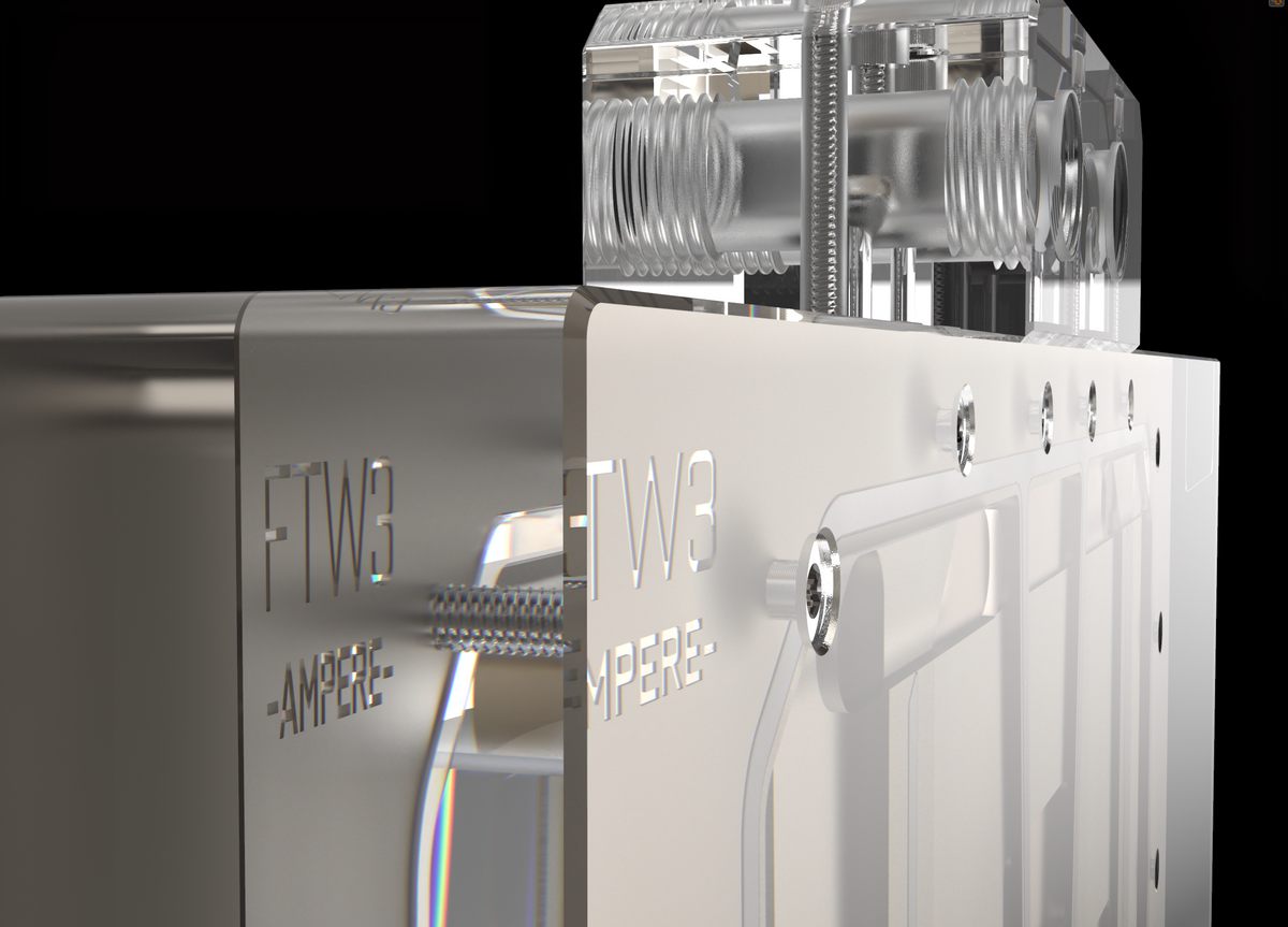 Absolute GPU Block - FTW3 3080, 3080 Ti, 3090 - Optimus Water Cooling