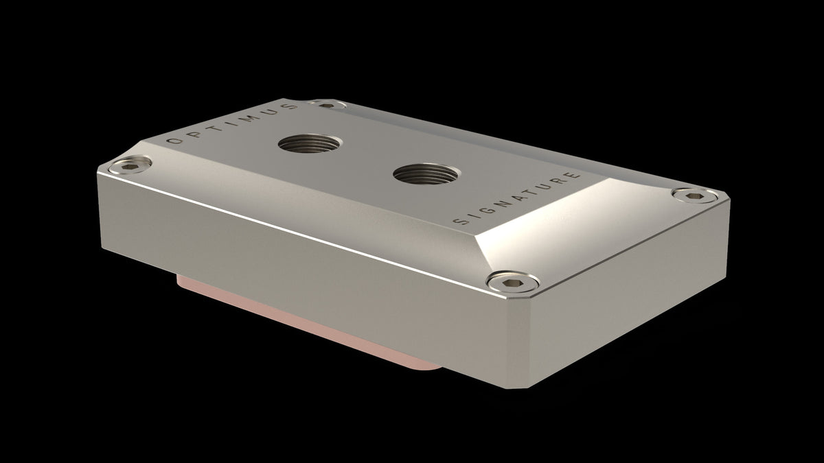 Signature V3 CPU Block - AMD - Optimus Water Cooling